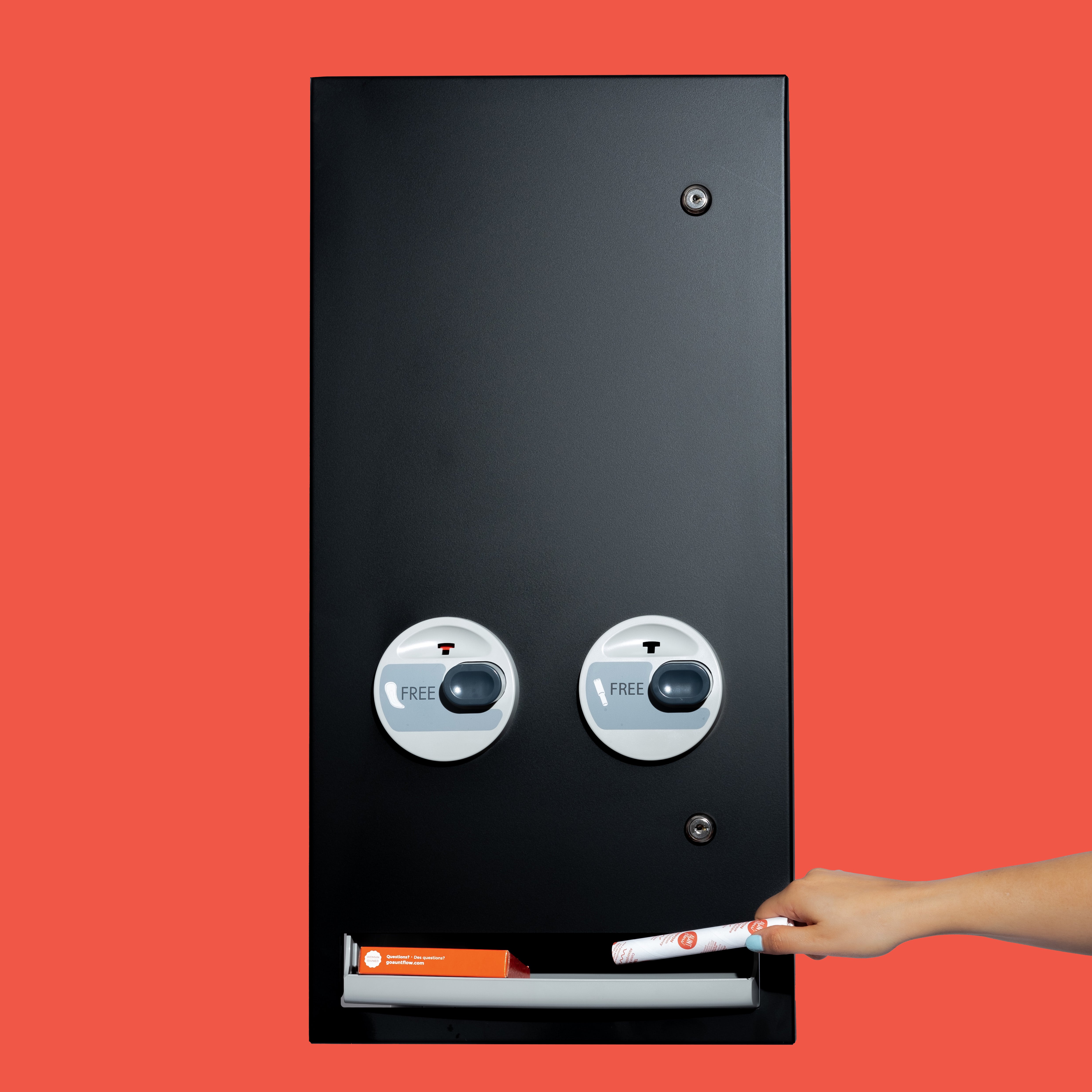 Universal Tampons and Pads For Free-Vend Dispensers – Aunt Flow